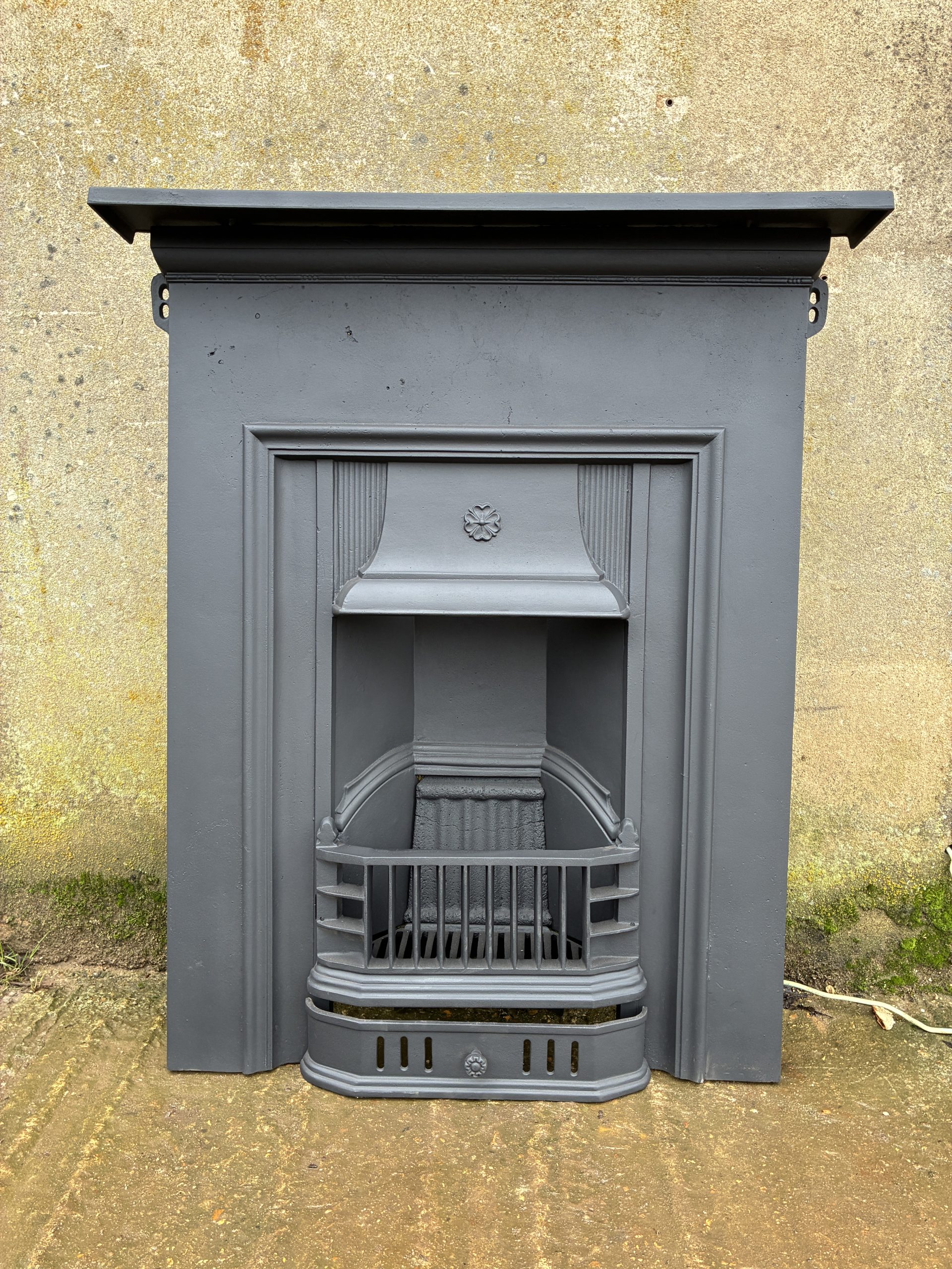 Cast iron combination fireplace - ironwright